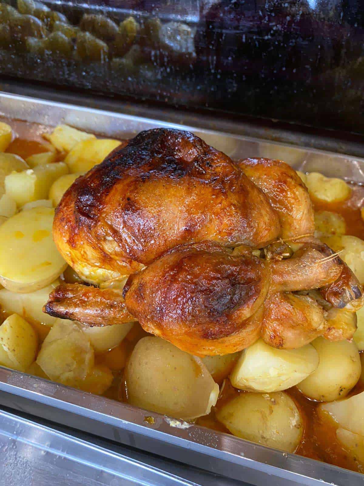 Poulet laqué + potatoes maison - Asian Gourmet