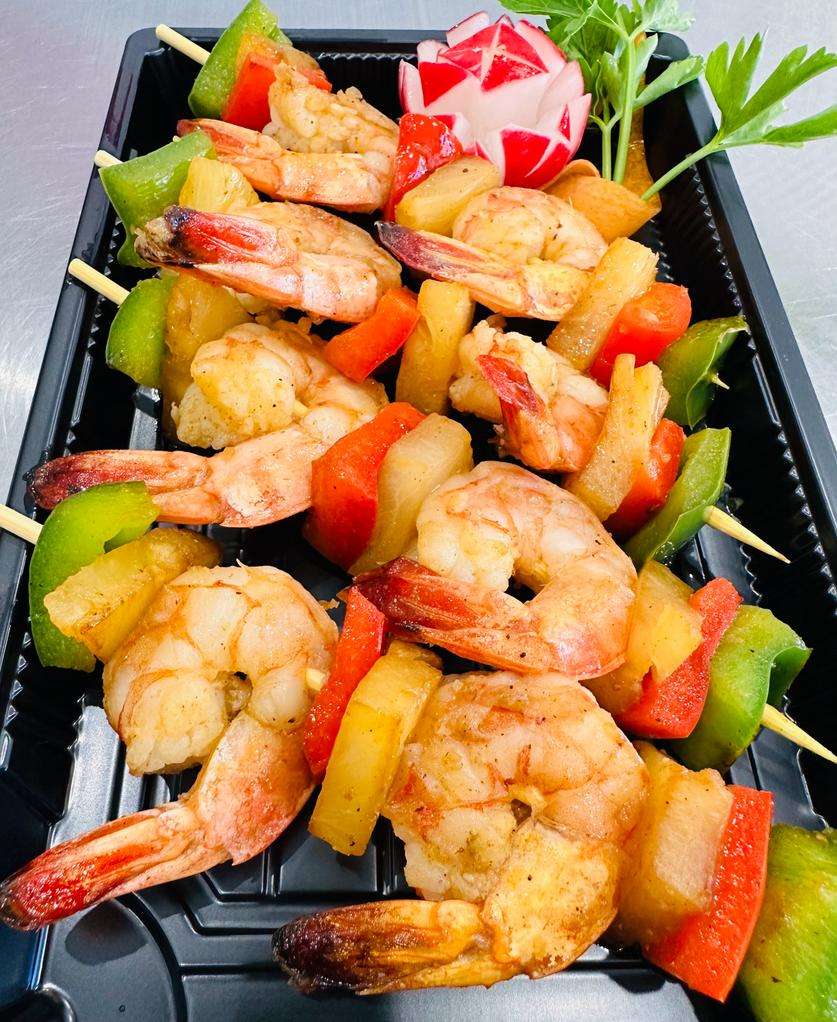 Brochette de crevettes - Asian Gourmet