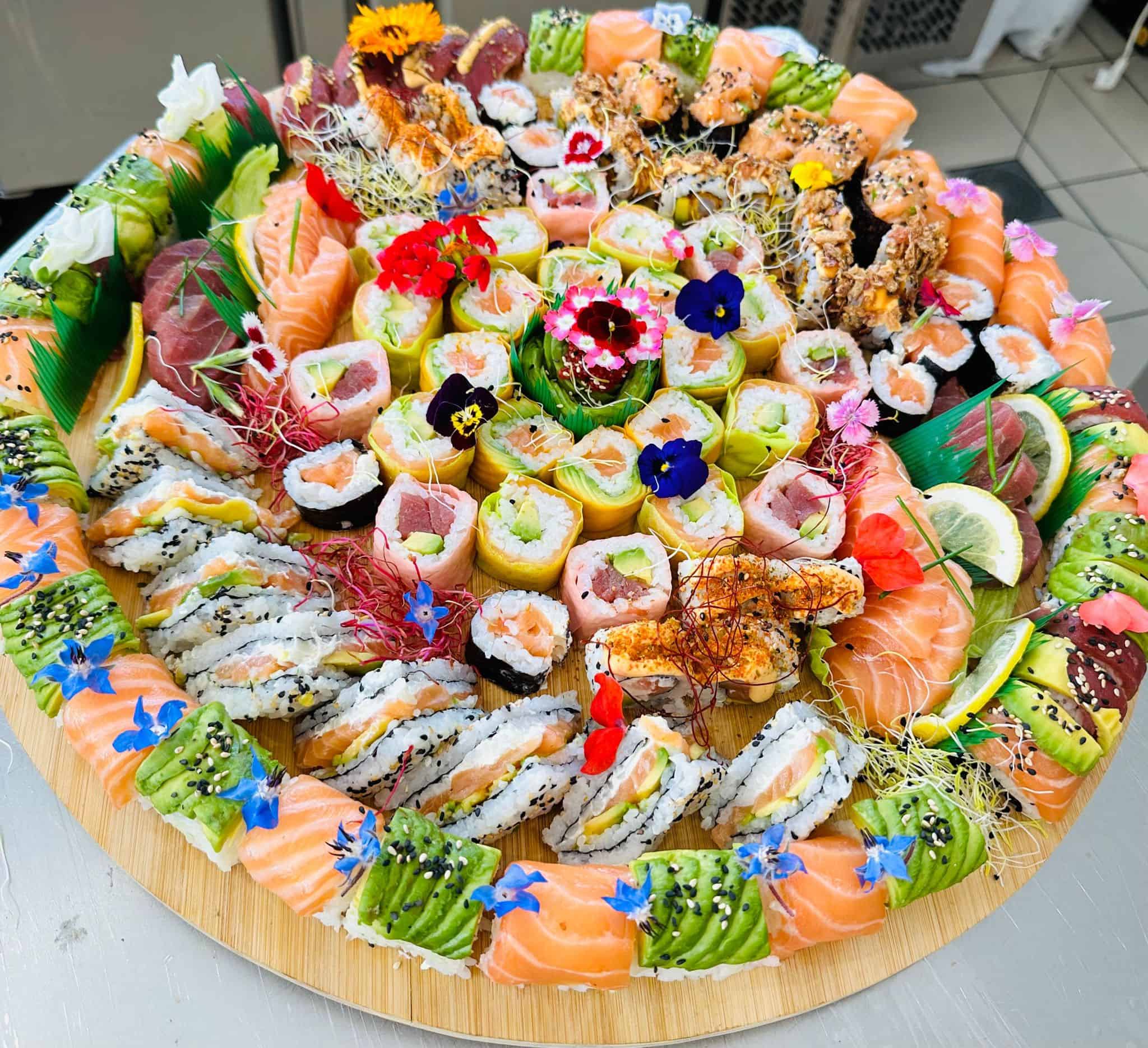 Plateau Sushis Party 100 pièces - Asian Gourmet